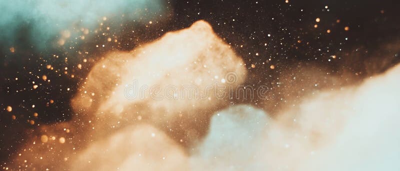 Dust Settles in an Abstract Background with Realistic Texture and Aged ...