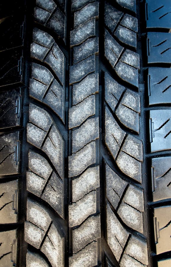 Dust Stick on the Surface of Tire Stock Photo - Image of dust, texture ...