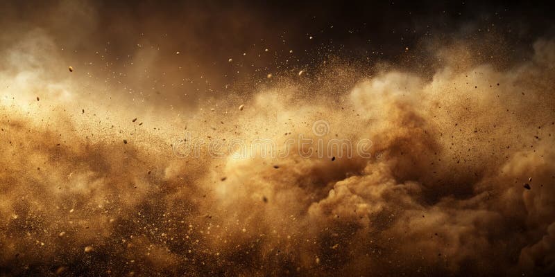 Dust Storm Background Brown Black Dust Powder Explosion Generative AI ... Dust Storm Background Brown Black Dust Powder Explosion Generative AI ...