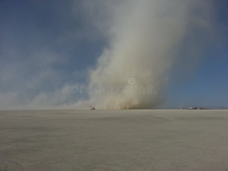 Dust storm in the desert stock image. Image of desert - 49974335