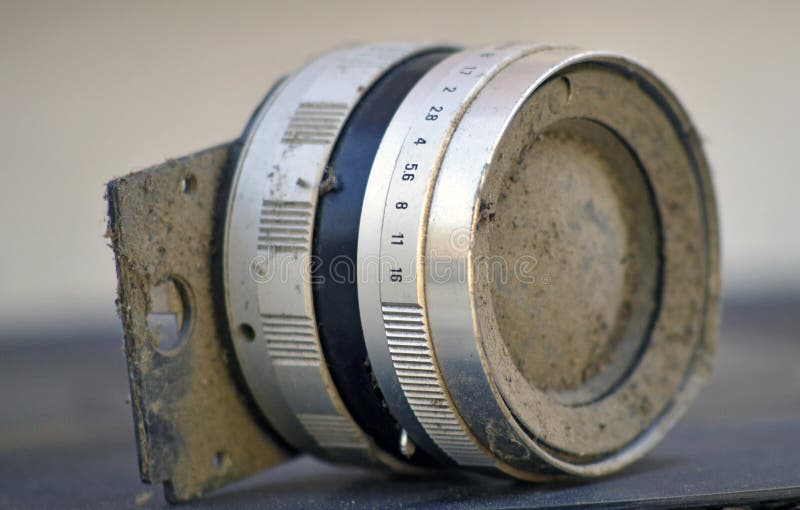 Dust on Vintage Camera Lens Stock Image - Image of japan, broken: 42524199