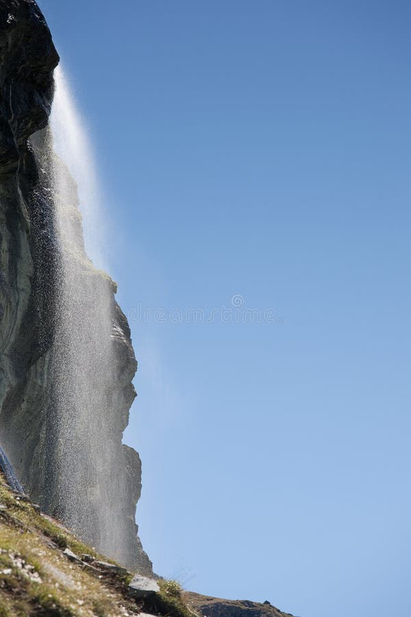 Dust waterfall stock image. Image of waterfall, nature - 19388973