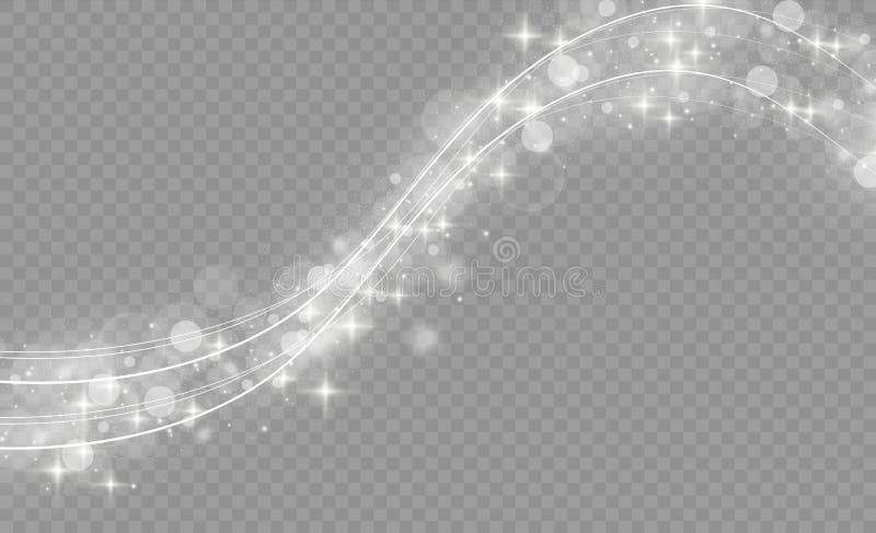 White light lines. stock vector. Illustration of flying - 183318793
