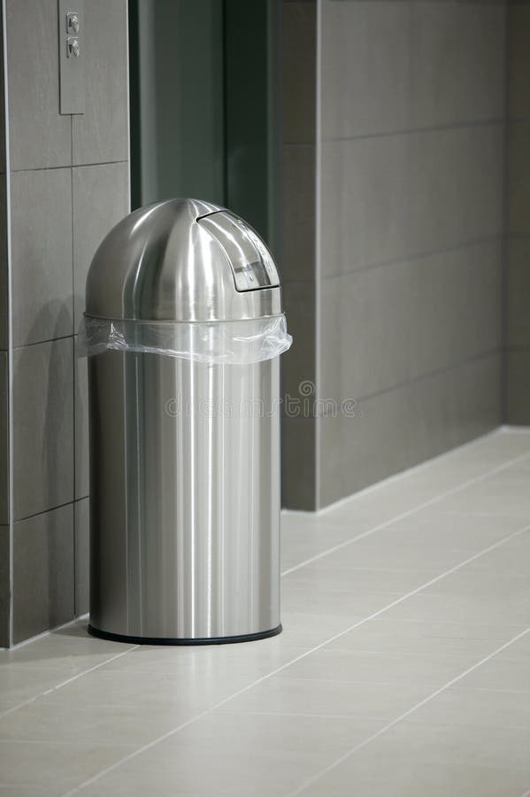 Dustbin stock image. Image of dustbin, metal, office - 18548047