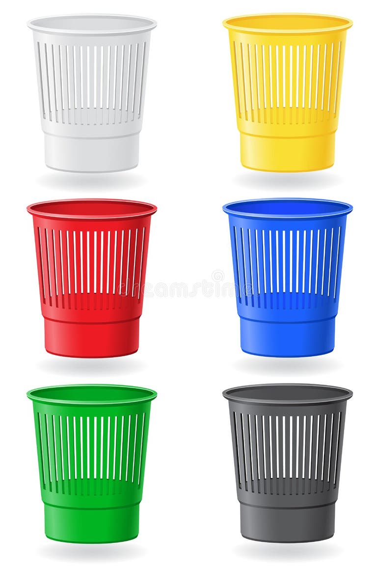 Dustbin Colors Stock Illustrations – 406 Dustbin Colors Stock ...