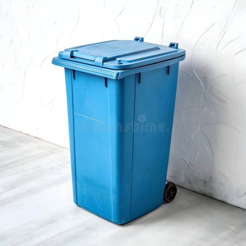 A Dustbin is a Container Used for Holding Waste and Garbage Stock ...