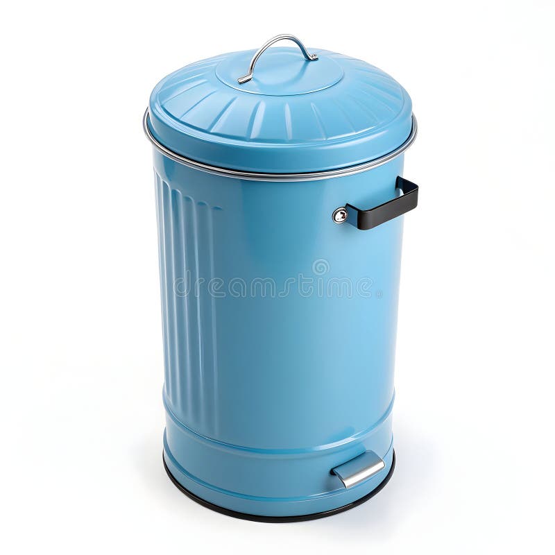 A Dustbin is a Container Used for Holding Waste and Garbage Stock ...