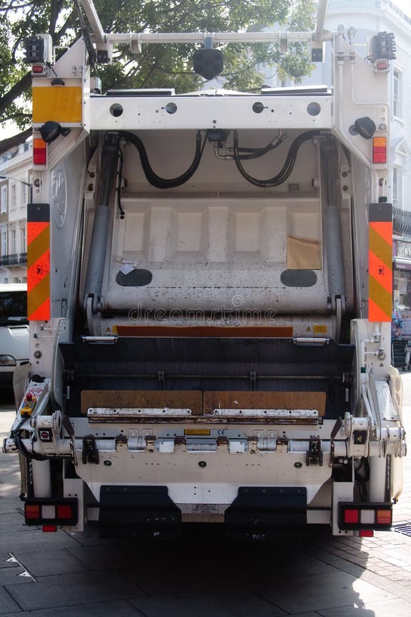 Dustcart stock photo. Image of vertical, rubbish, vehicles - 34049276