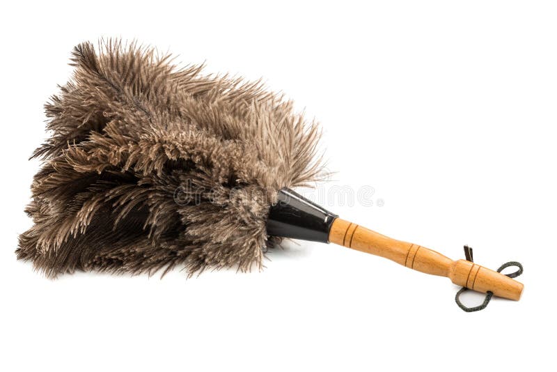 Duster Against White Background Stock Image - Image of eagerly, careful ...