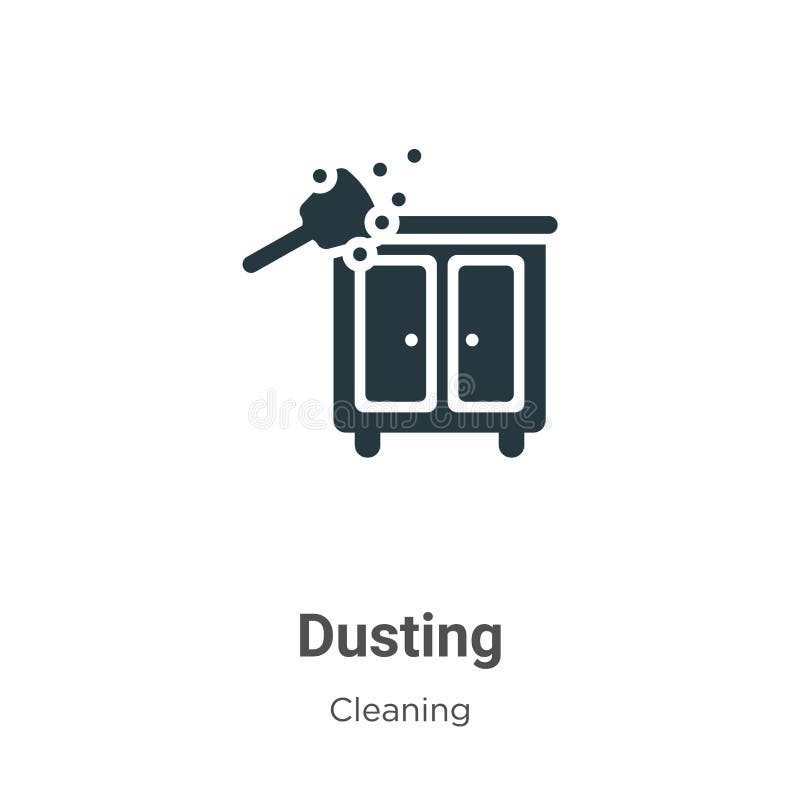 Dusting Icon in Filled, Thin Line, Outline and Stroke Style. Vector ...