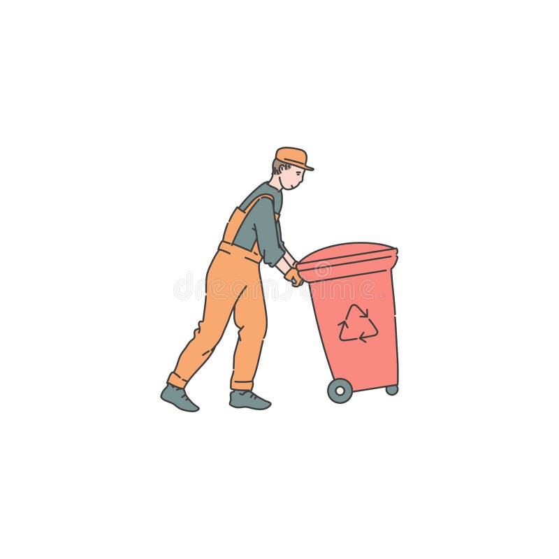 Dustman Worker Stock Illustrations – 234 Dustman Worker Stock ...