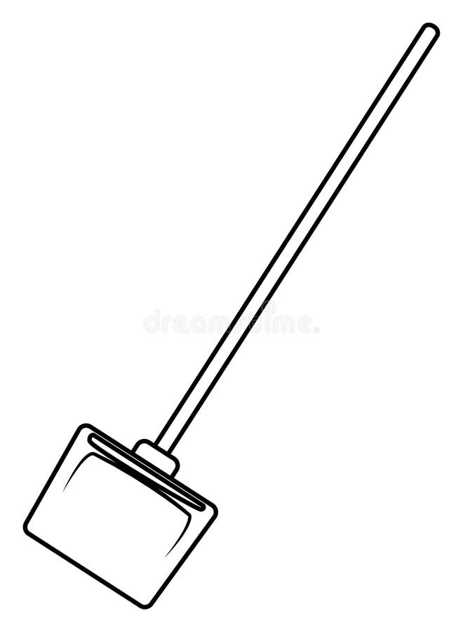 Black Dustpan Icon White Stock Illustrations – 733 Black Dustpan Icon ...