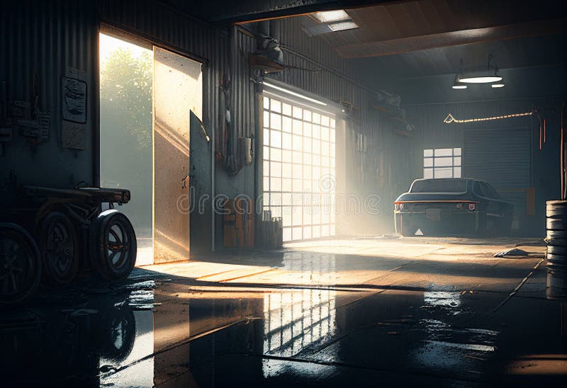 Cluttered Workshop Stock Illustrations – 27 Cluttered Workshop Stock ...