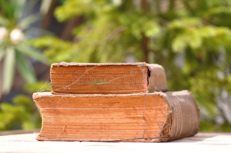 Dusty worn books stock image. Image of dusty, binding - 14841721
