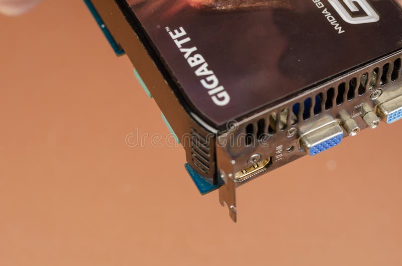 Dusty Computer Components. Repair, Maintenance of Computers Concept ...