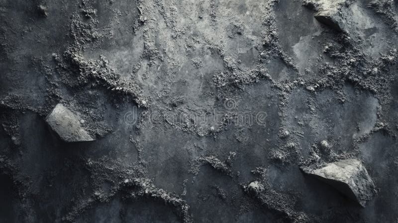 Dusty Cracked Concrete Surface with Rough Texture Stock Illustration ...