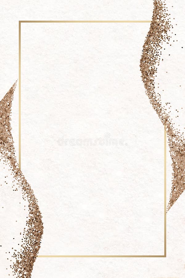 Dusty Gold Frame Illustration Stock Illustration - Illustration of ...
