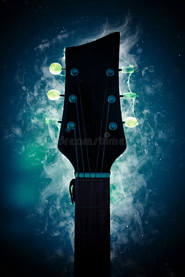 Dusty guitar stock photo. Image of dust, dusty, guitar - 51018904