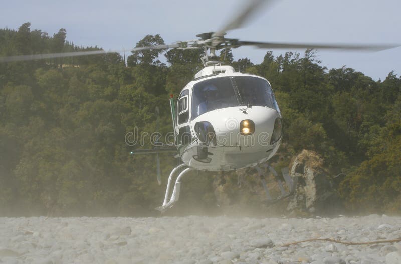 Dusty Landing stock photo. Image of flying, helicopter - 2290692