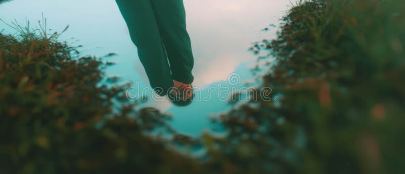 Dusty Mirror Reflecting Surreal Atmosphere Psychological Depth ...