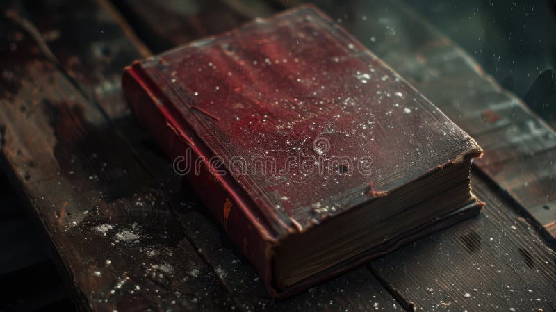The Dusty Old Book.AI Generated Image Stock Photo - Image of classic ...