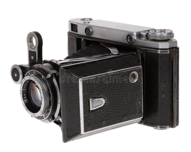 Dusty old Soviet camera stock image. Image of ancient - 19806307