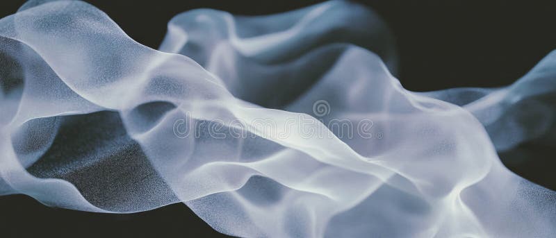 Dusty Patterns with Diffused Light on a Black Background Creating a ...