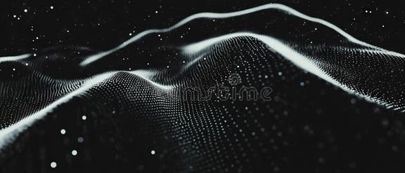 Dusty Patterns with Diffused Light Creating an Intriguing Texture on a ...