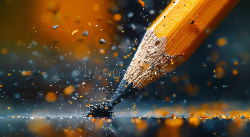 Dusty Pencil stock image. Image of neglected, eraser - 320376855