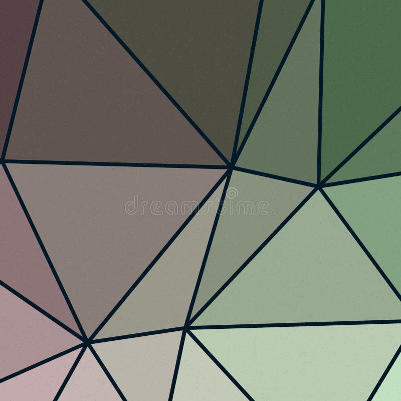 Dusty Rose Color Abstract Color Low-Polygones Generative Art Background ...