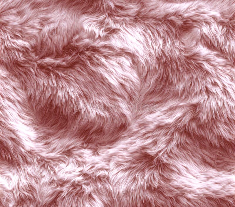 Dusty Rose Faux Fur Texture Seamless Background Stock Illustrations – 2 ...