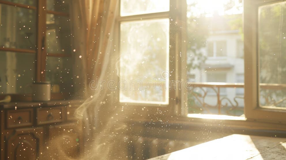 Dusty Surfaces in a Modern Home, Essential Cleaning Task Reminder ...