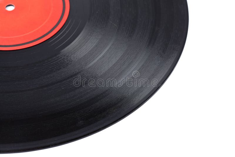 Man Hand Holding Old Vinyl Retro Record Music Audio Isolated on White ...
