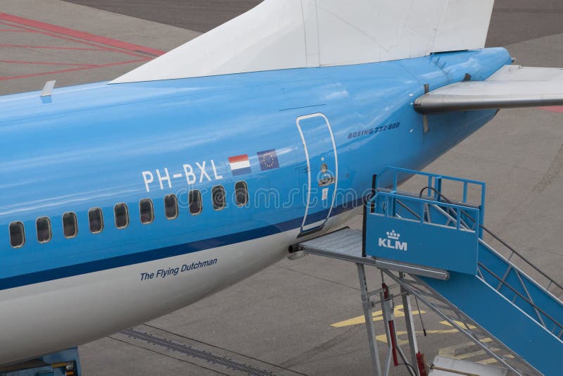 Dutch Aircraft for Traveling by Air. Editorial Image - Image of travel ...