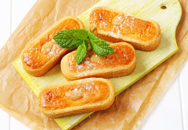 Dutch almond cookies stock photo. Image of snack, shot - 56805024