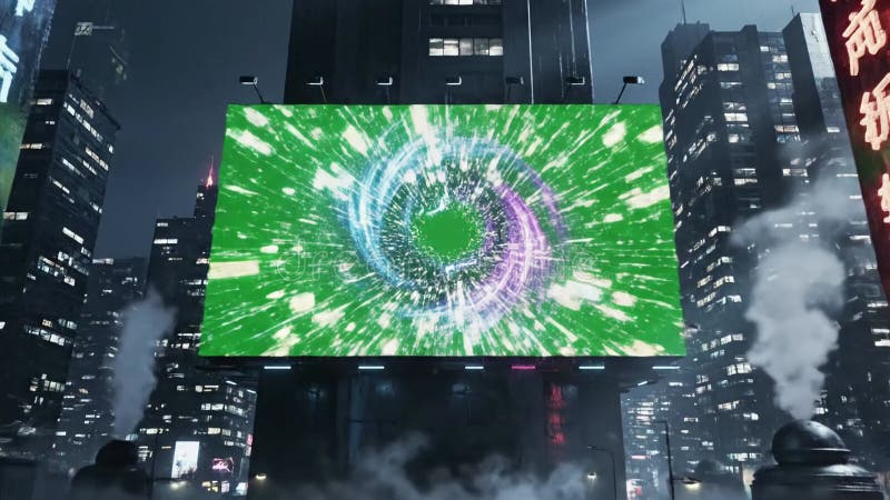 Cyberpunk Chromatic Neon Drift Scene 2 with Chromatic Neon Drift Effect ...