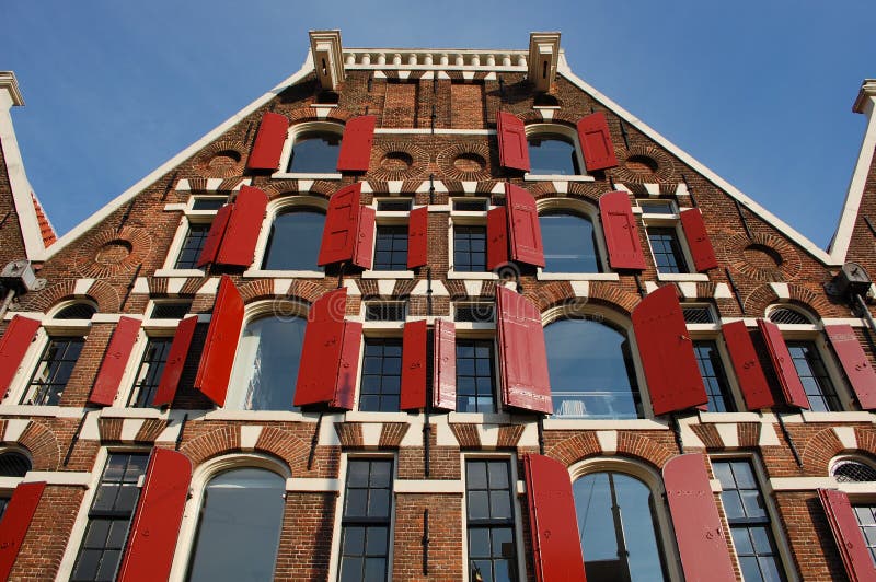 Dutch architecture stock image. Image of roofs, brick - 15475285