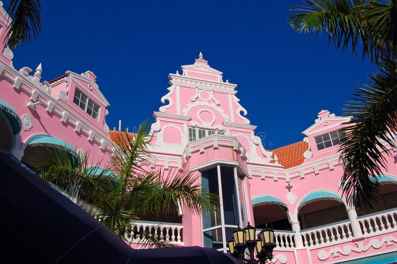 Dutch Aruba architecture stock photo. Image of architecture - 41093082