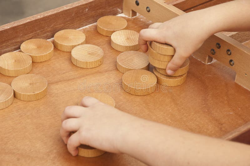 Dutch billiard. stock image. Image of puck, board, game - 34900493