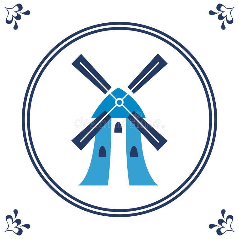 Dutch Windmill Stock Illustrations – 6,401 Dutch Windmill Stock ...