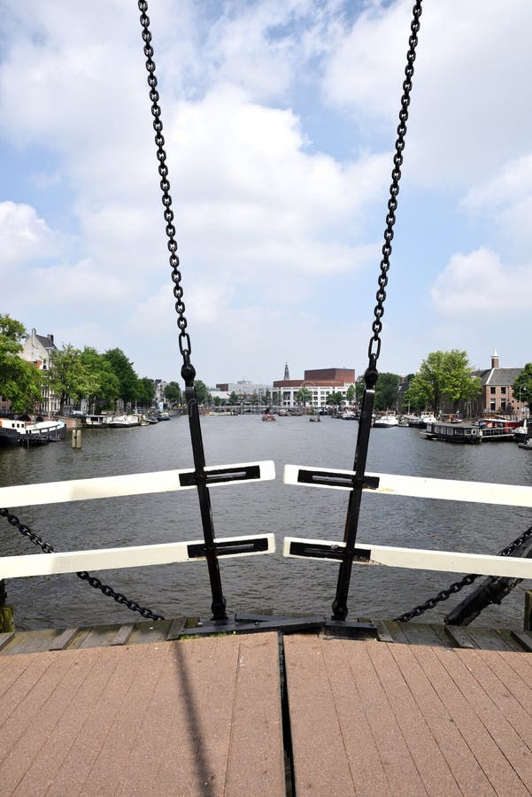 Dutch bridge in Amsterdam stock photo. Image of palaces - 134050484