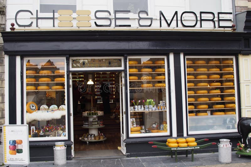 Dutch cheese shop editorial stock image. Image of nederlanden - 54749969