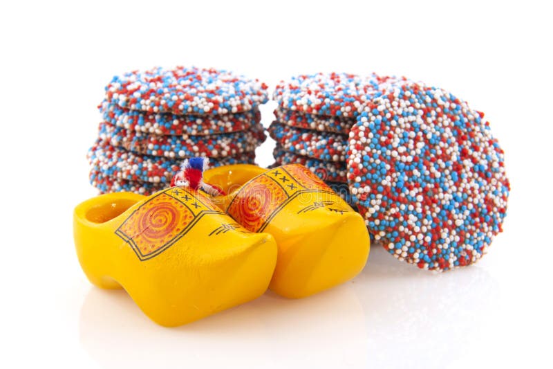 Dutch Chocolat Candy with Clogs Stock Image - Image of chocolat, food ...