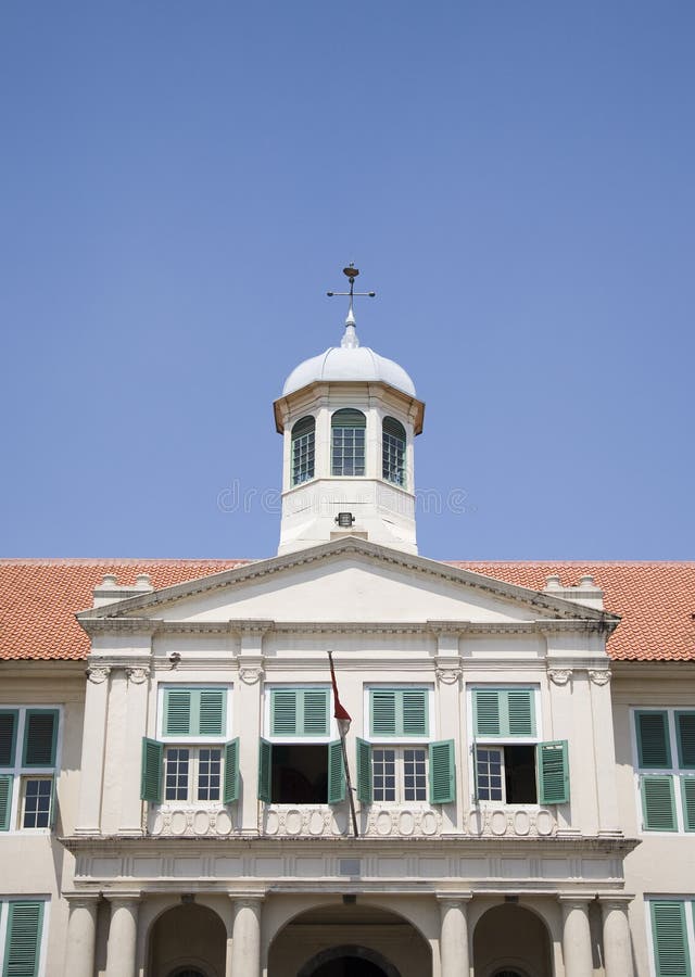 Dutch colonial building 1 stock photo. Image of historic - 1273574
