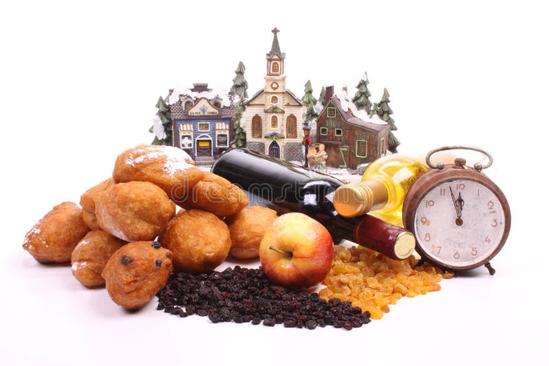 Dutch Donuts, Called Oliebollen Stock Photo - Image of donut, oliebol ...