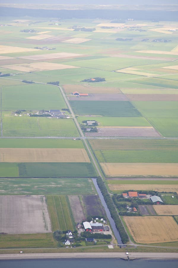 Aerial Agricultural Land stock photo. Image of crops - 15100694