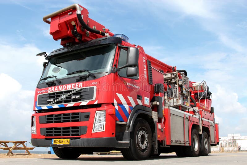 Dutch fire engine editorial stock photo. Image of fire - 91618908