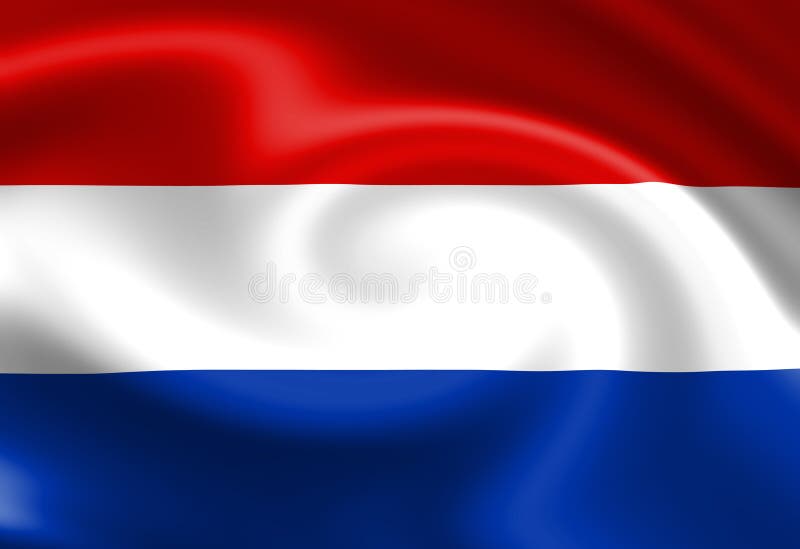 Dutch flag stock illustration. Illustration of government - 6158973