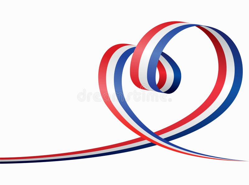Dutch Flag Heart Shaped Wavy Ribbon Stock Illustrations – 5 Dutch Flag ...