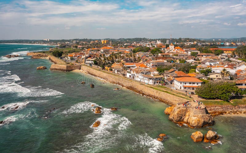 Dutch Fort in Galle stock photo. Image of travel, colonial - 264835966